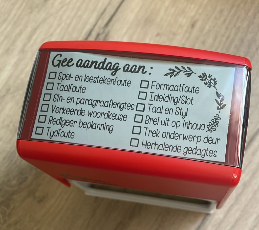 75mmx38mm self inking stamp - Checklist (ONLY SHORT WORDING) | Juffrou ...